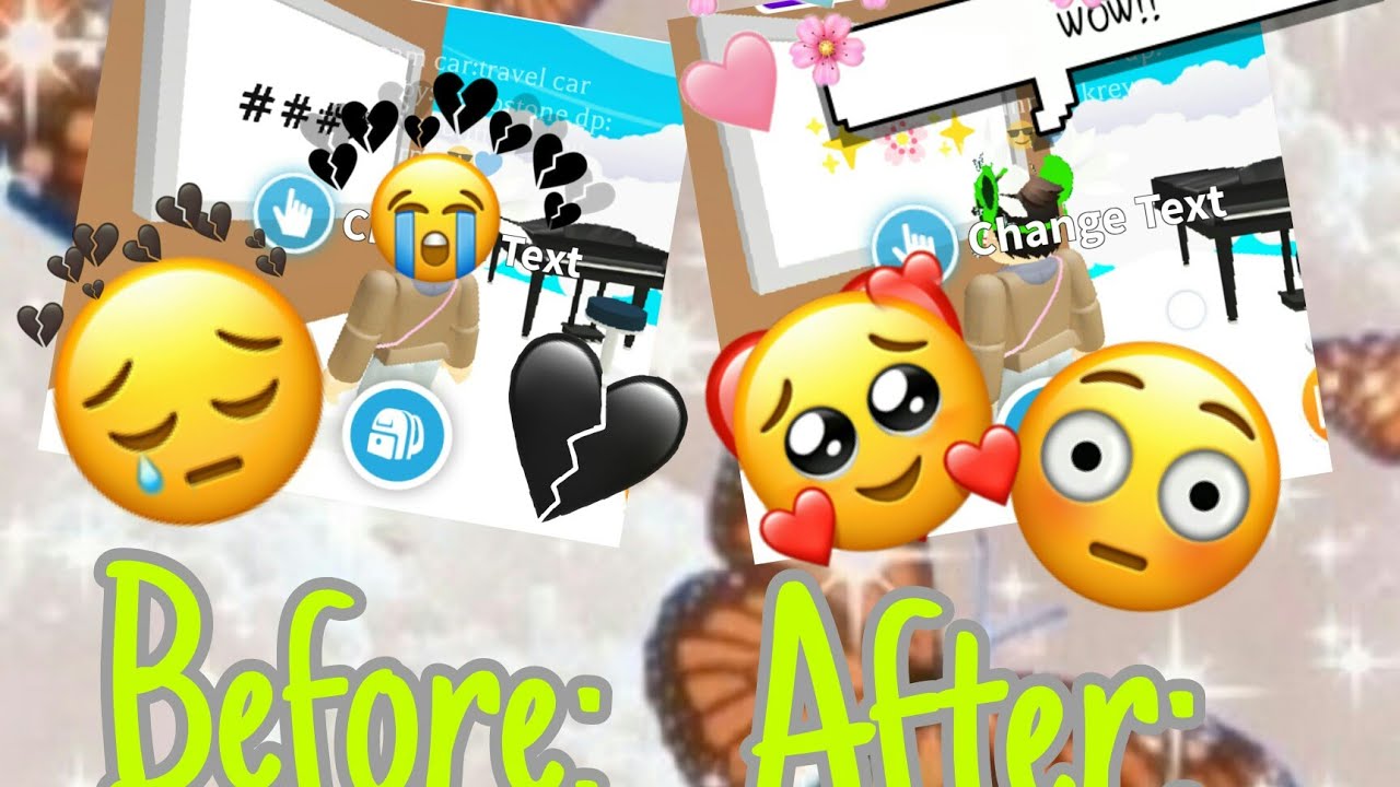 How to put an emoji in adopt me! *Android mobile* [Super late ...