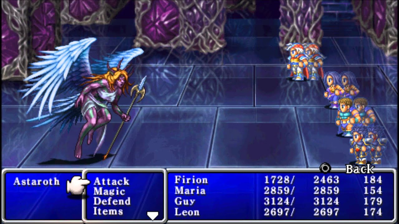 Final Fantasy 2 (PSP)-Astaroth - YouTube