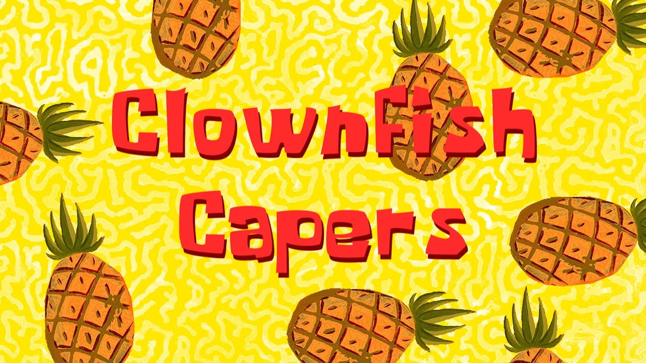 SpongeBob Music: Clownfish Capers (-4 Pitch) - YouTube