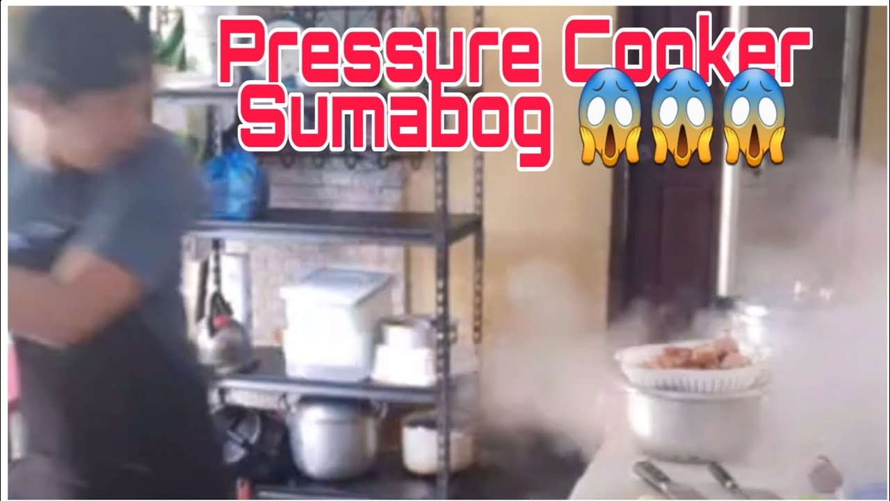 Sumabog ang pressure cooker 😱😱😱 - YouTube