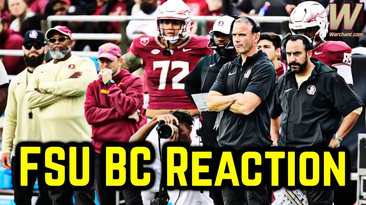 FSU Football | Florida State Boston College Reaction | Warchant ...