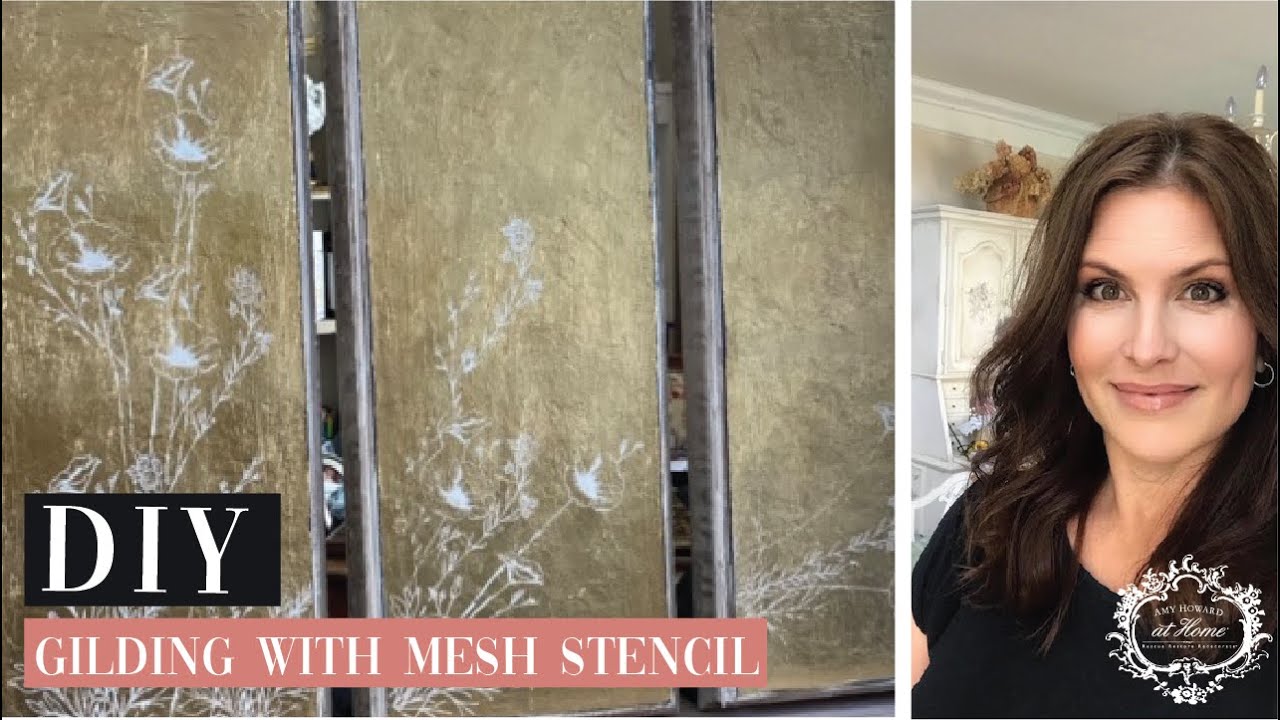 Gold Leaf Line Art Panels | DIY Tutorial - YouTube