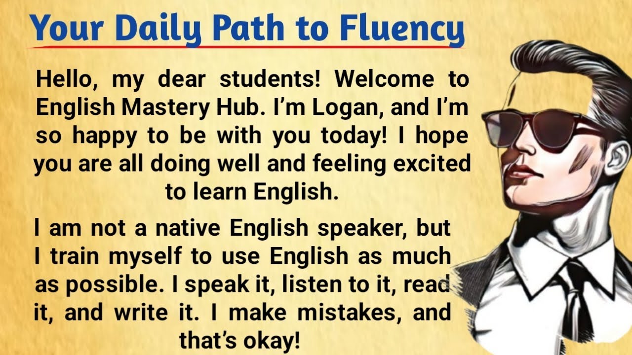 Your Dialy Path to Fluency | How to Speaking English Fleutly | How to Practice English At Home ...