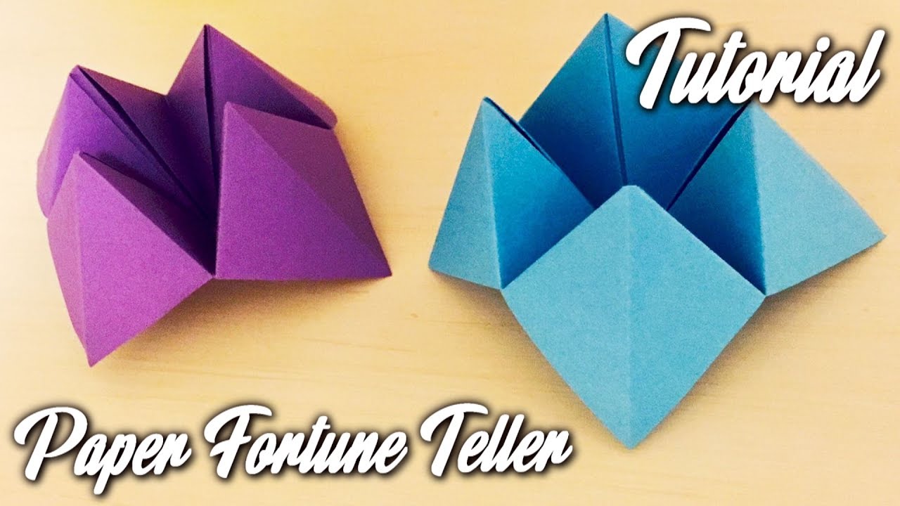 How To Make A Paper Fortune Teller YouTube how-to-make-a-paper-fortune-teller-youtube
