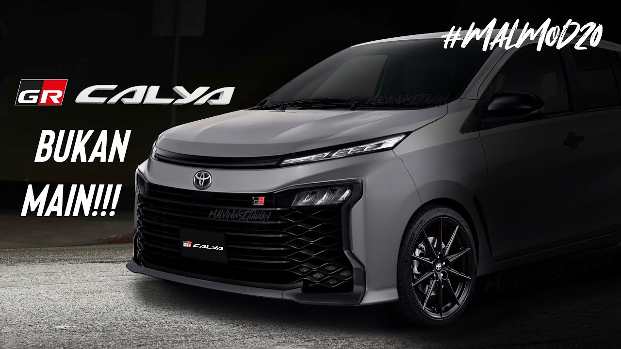 TOYOTA CALYA GR | LCGC MONSTER! | Virtual Modification #MALMOD20 # ...