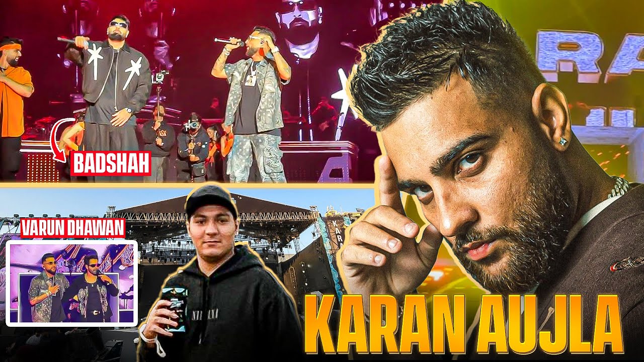 KARAN AUJLA DELHI LIVE FULL CONCERT 2024 || MANJOT KOHLI VLOGS ...