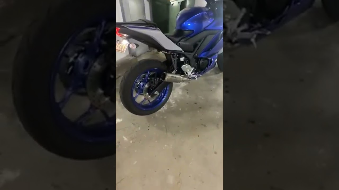 2021 Yamaha R3 SC project CRT Full System - YouTube