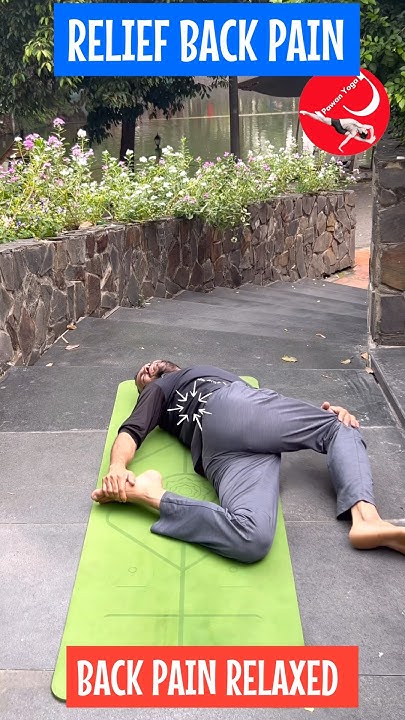 Easy Cracking Lower Back | Cracking Back By Yourself | Back Pain Relief ...