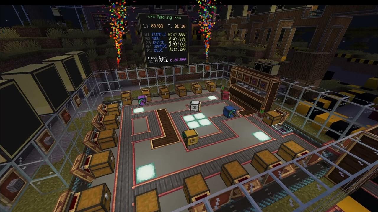 Robot Race The Beginning Minecraft Computercraft Cc Tweaked
