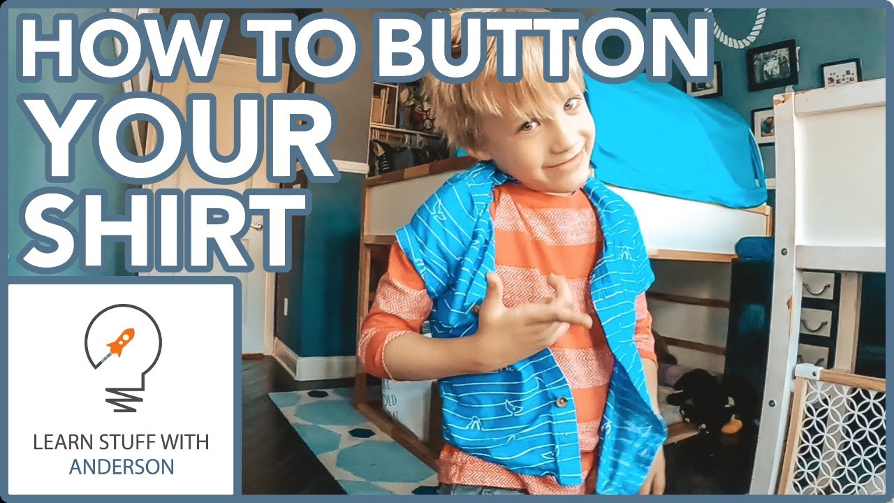 How to button your shirt - YouTube