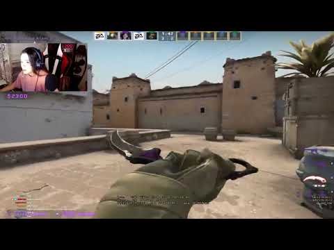 ELANUR DUST2 FACEİT CSGO OYNUYOR