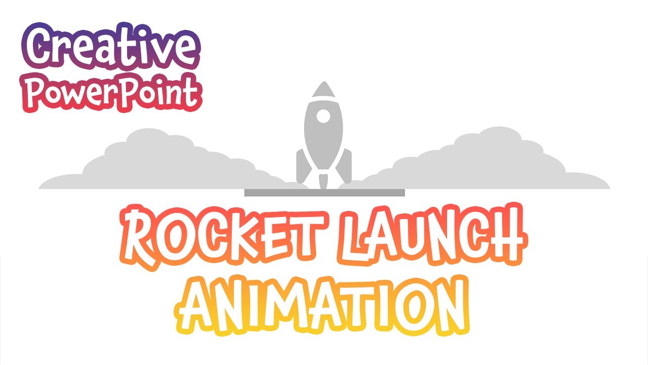 🚀 Making a rocket launch motion graphics animation in PowerPoint 🚀 ...