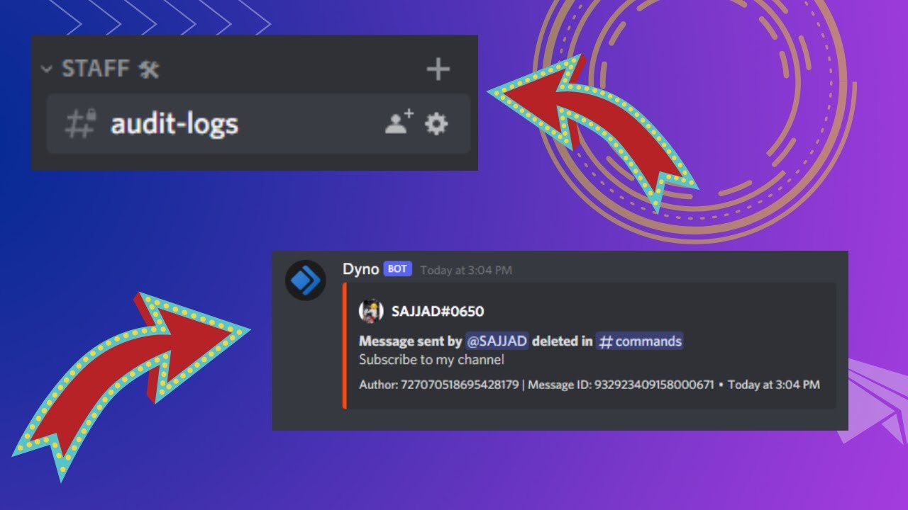 How To Make Audit Log Channel In Discord YouTube How To Make Audit Log Channel In Discord YouTube