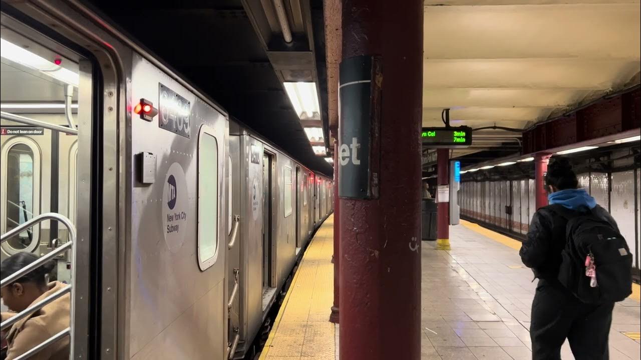 MTA New York City Subway Wakefield Bound Bombardier R142 (2) Train @ 110 Street - YouTube