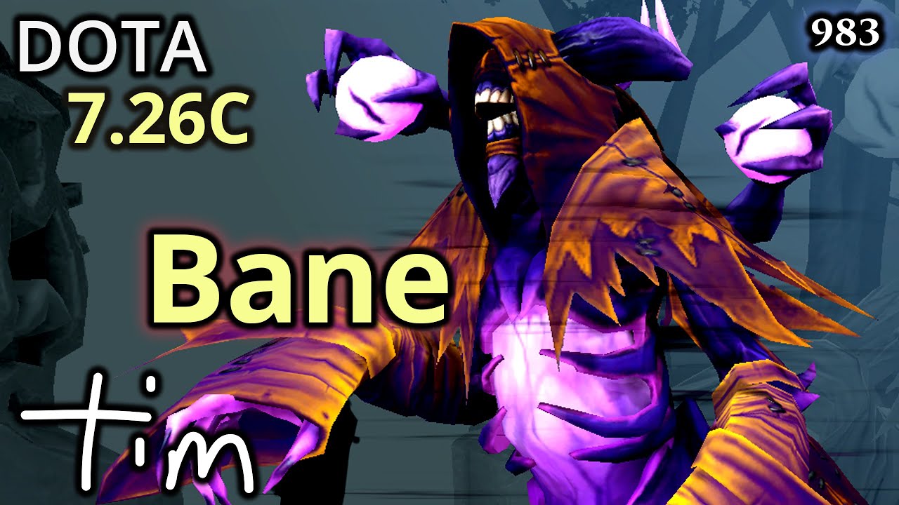 Bane Dota 2 | 7.26c | Purple Monster - YouTube
