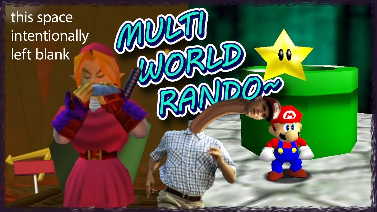 SM64 / OOT MULTIWORLD RANDO ⫽ Barry - YouTube