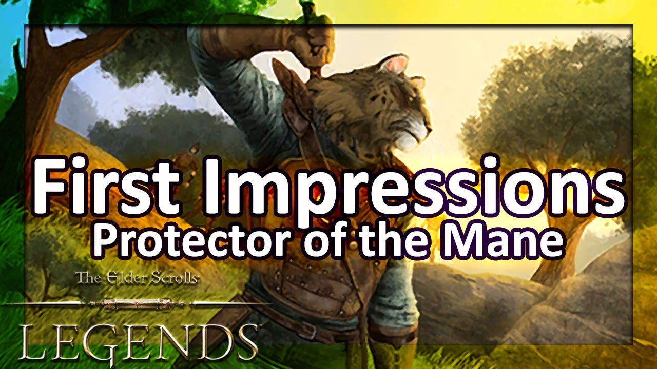 (TES: Legends) Protector of the Mane - First Impressions - YouTube