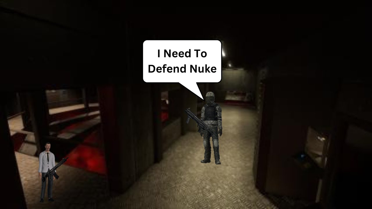 SCP SL Defending The Nuke From The Last Remaining Scientist - YouTube