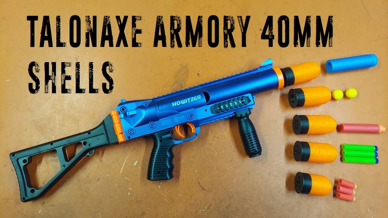 TalonAxe Armory - Howitzer Shells - Firing and Review - YouTube