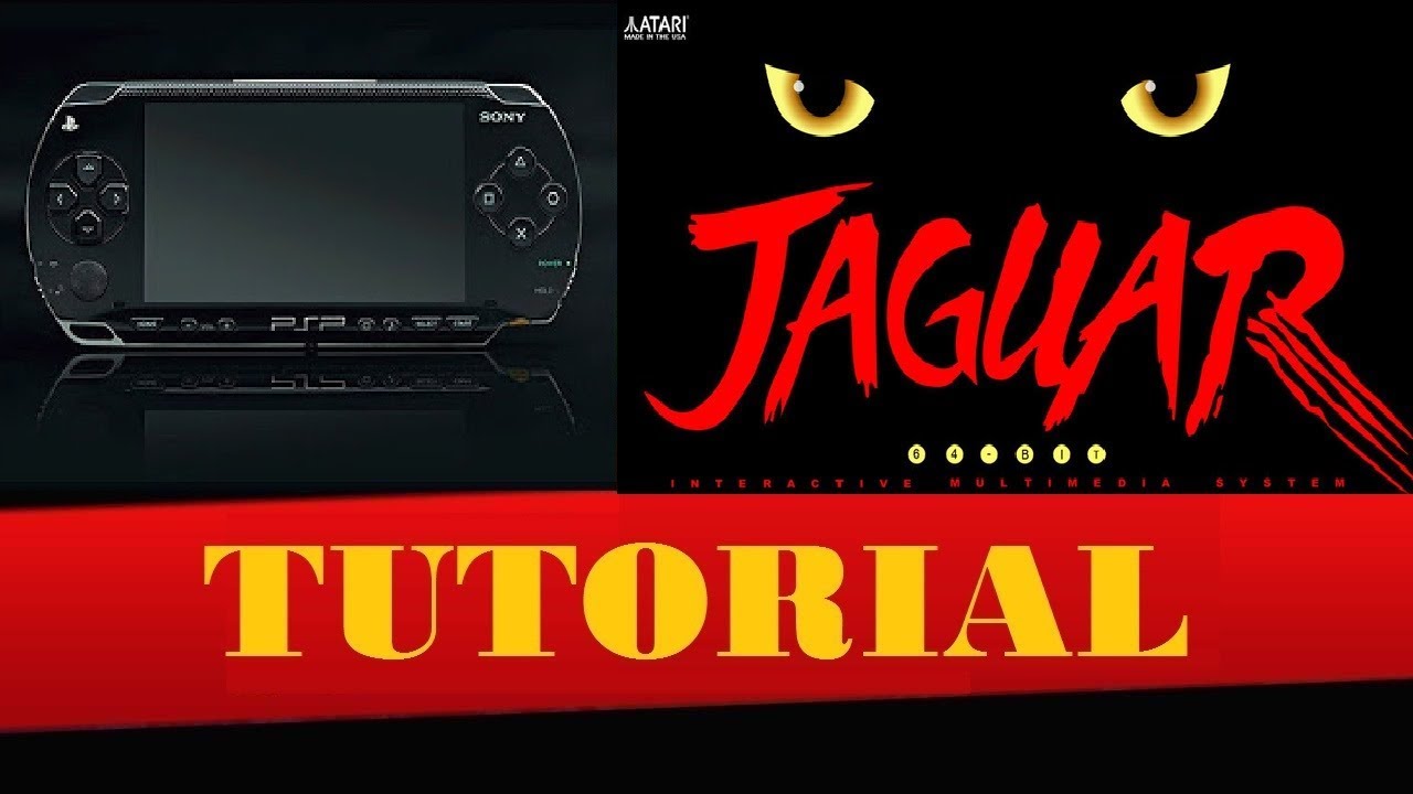 Tutorial: Atari Jaguar no seu PSP - YouTube