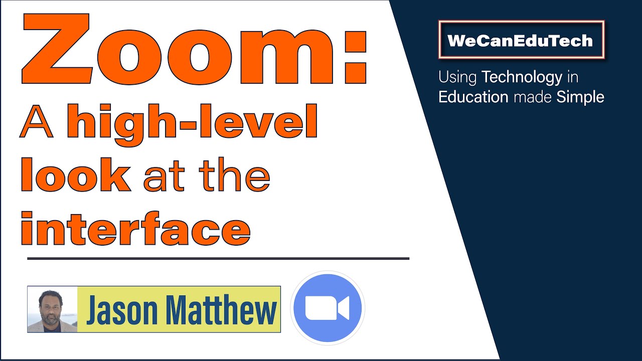 A high-level look at the Zoom interface - YouTube