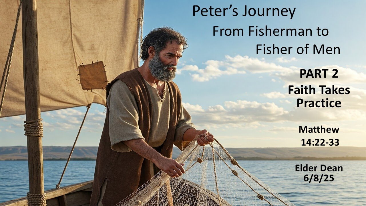 Peter's Journey from Fisherman to Fisher of Man Part 2 - YouTube