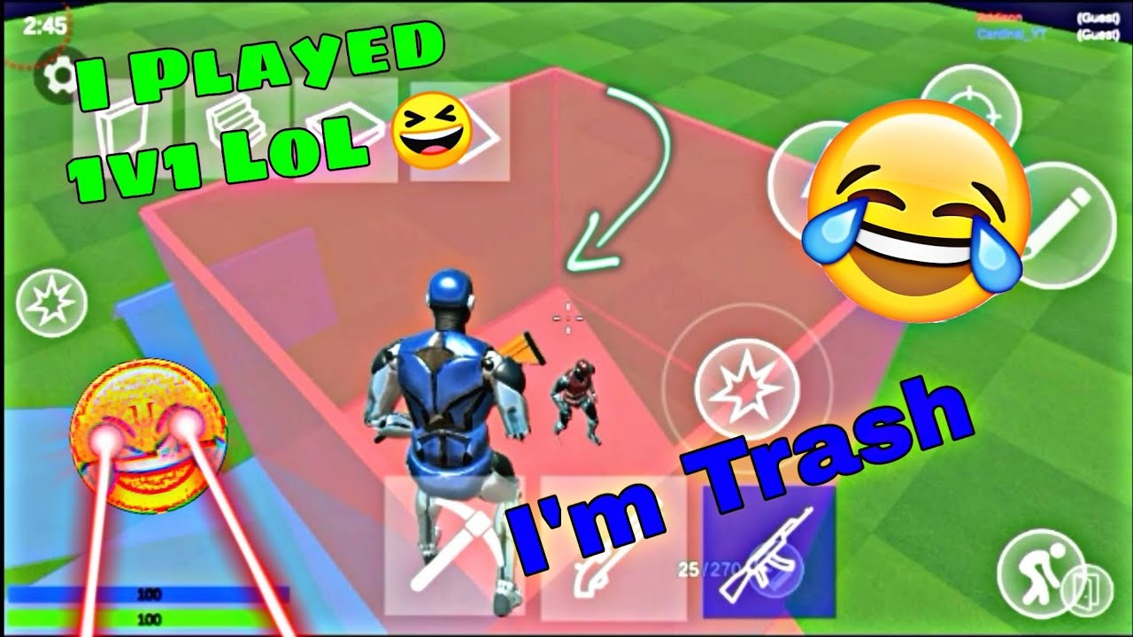 So.. I Played 1v1 LOL For the 1st Time on Android! 1v1 Lol Android ...