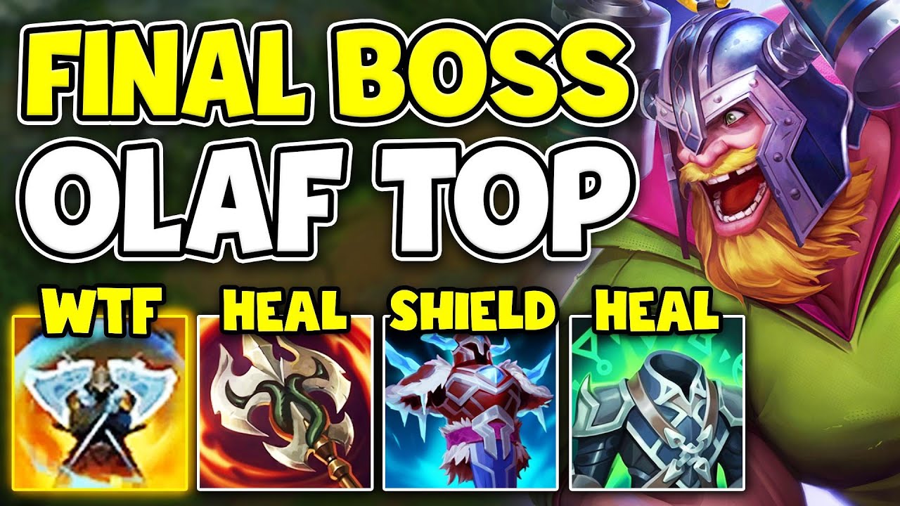 THIS OLAF BUILD TURNS YOU INTO THE FINAL BOSS OF LEAGUE OF LEGENDS ...