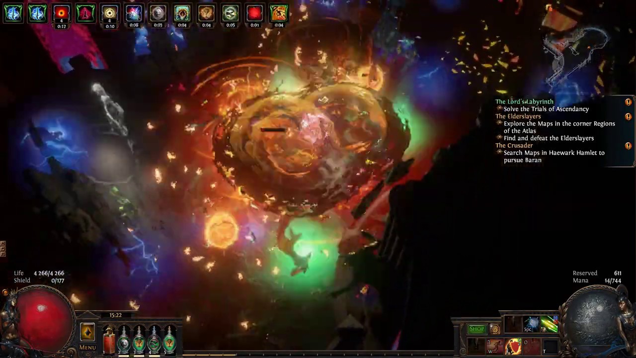 [POE-HARVEST]VD+DD Spellslingler Day 2 - YouTube