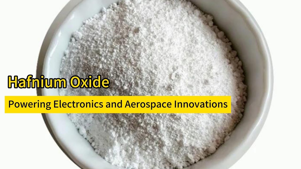 Hafnium Oxide: Powering Electronics and Aerospace Innovations - YouTube