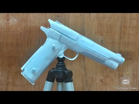 CLASSIC PAPER COLT 1911 THAT SHOOTS - YouTube