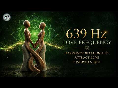 639 Hz Love Frequency | Harmonize Relationships | Attract Love | Positive Energy