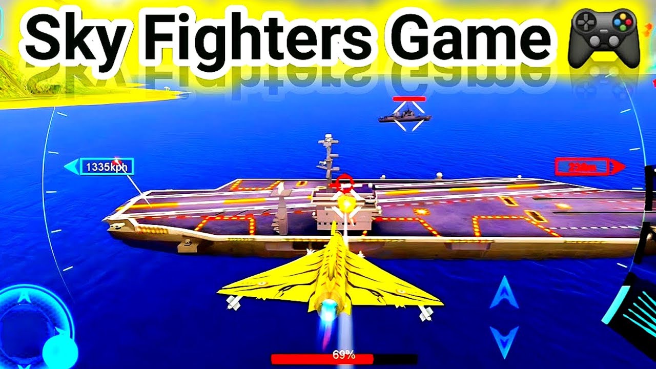Sky Fighters 3D Game Mission 23 || Online And Offline All Games 7a3 ...