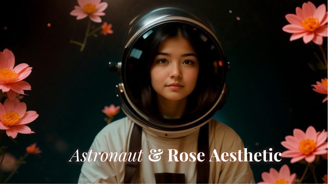 Lofi Hip-Hop Chill Vibes 🚀 | Astronaut & Rose Aesthetic - YouTube