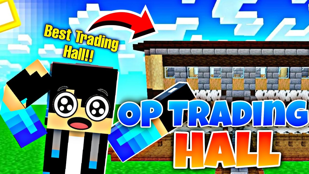 I BUILT THE ULTIMATE TRADING HALL IN MY MINECRAFT JUMBLED WORLD #4 🔥 ...