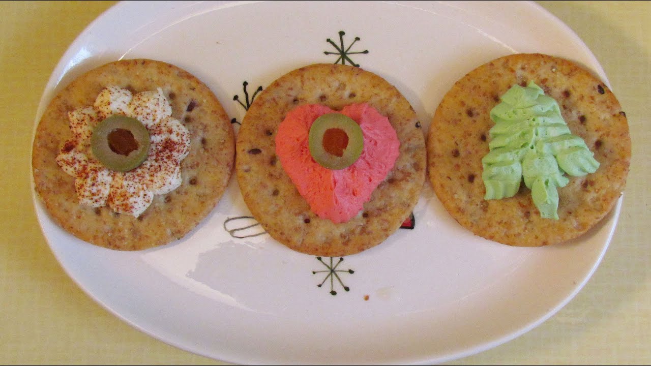 Cookie Press Cheese Appetizers - Recipe from the 1950's - YouTube