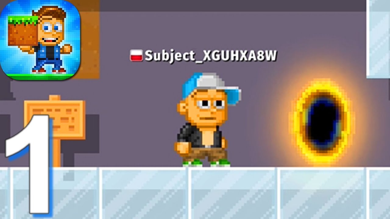 Pixel Worlds: MMO Sandbox - Gameplay Walkthrough Part 1 (Android,iOS ...