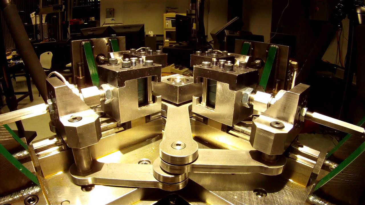 Biaxial Testing Machine University of New Hampshire - YouTube