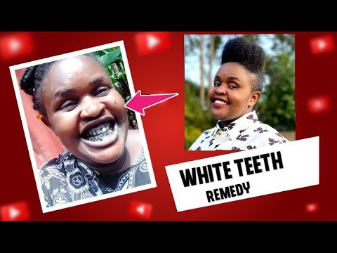 Teeth Whitening in African Village with CHARCOAL and FIREWOOD ASH. MERU ...