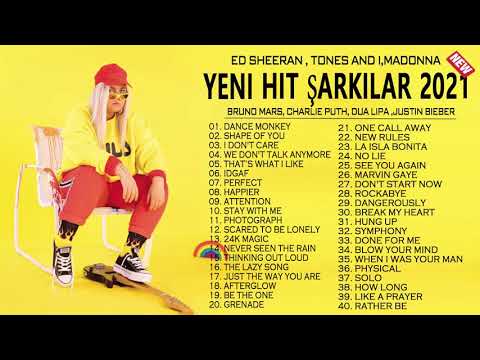 2021 Yabancı Şarkılar - Popüler 2021 Hit Yabancı ♫Yabancı Hit 2021 ♫ En İyi Yabancı Pop 2021 5