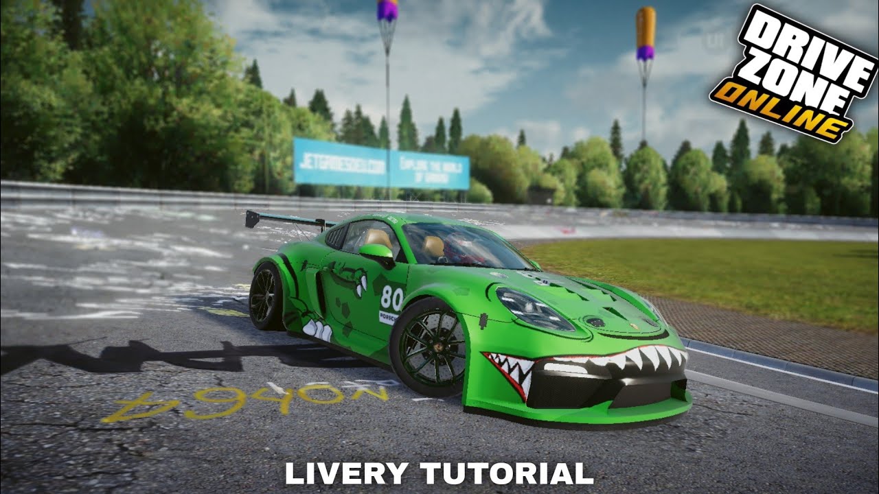 Porsche A.O racing (Rexy) livery Tutorial in Drive Zone Online ...