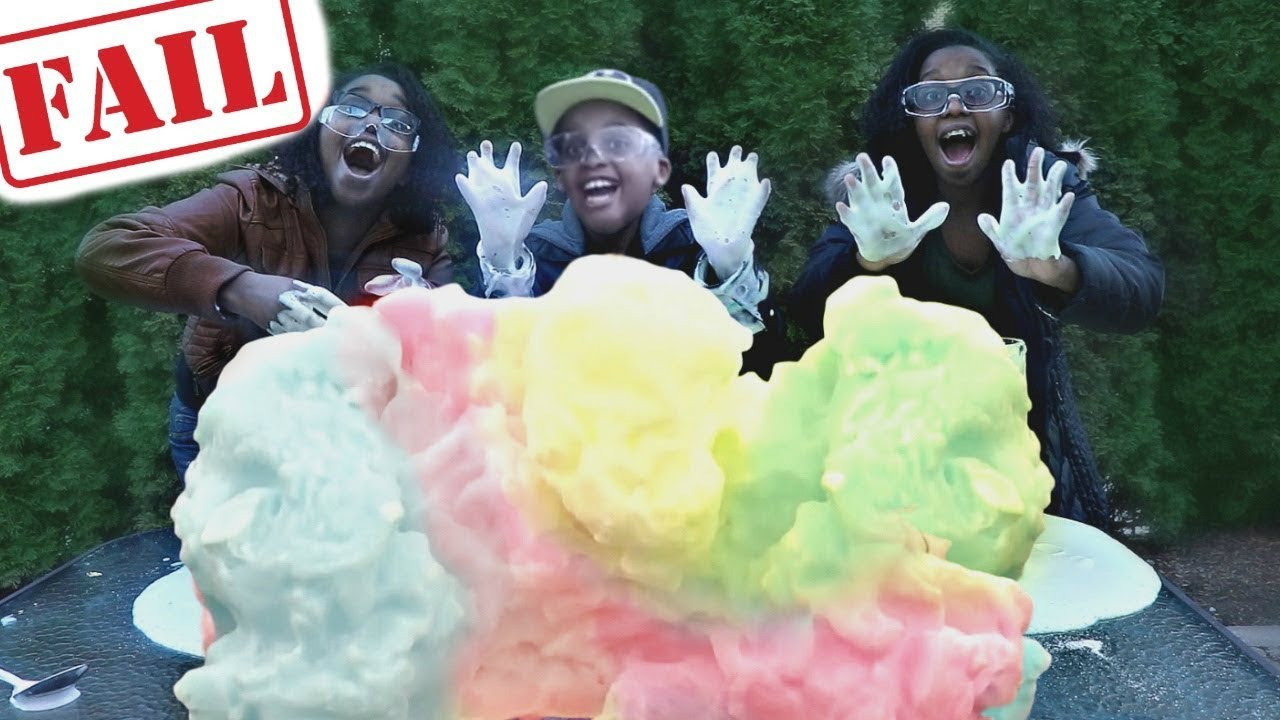 DIY FOAM EXPERIMENT FAIL! - Onyx Adventures - YouTube