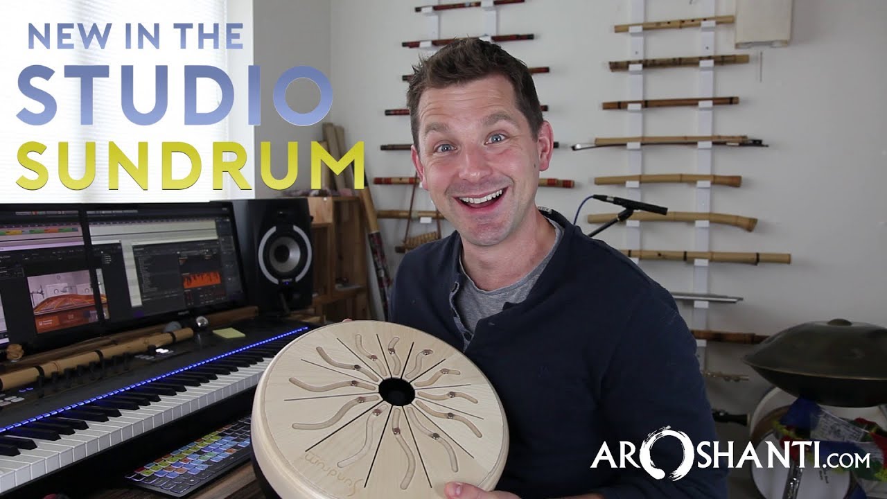 NEW in the Studio - The Sundrum - an amazing percussion instrument ...