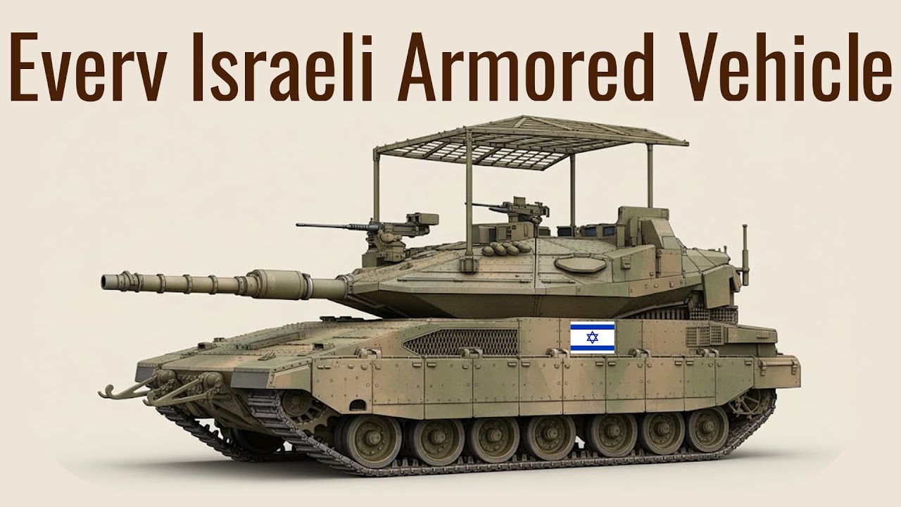 Every Israeli Armored Vehicle - YouTube