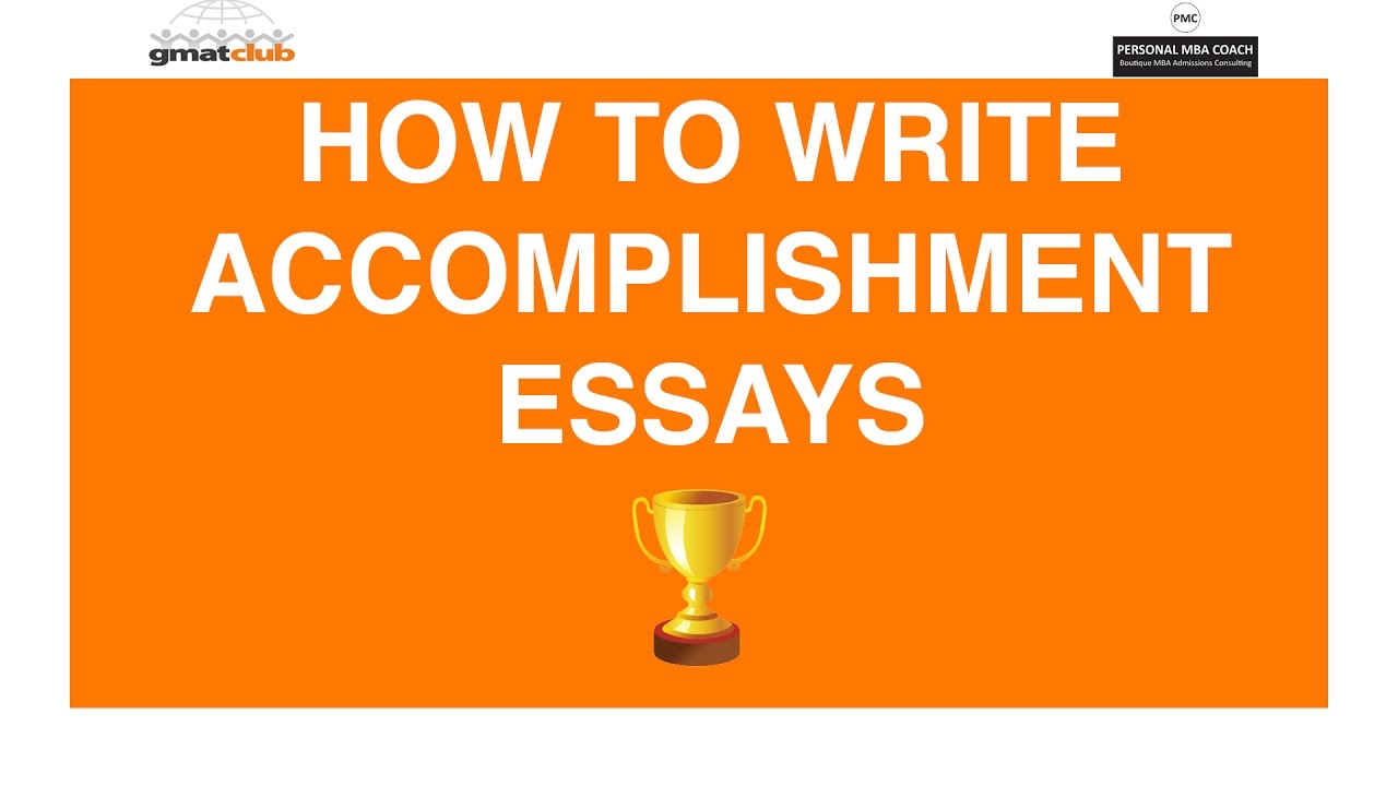 How to Write Accomplishments - Personal MBA Coach - YouTube