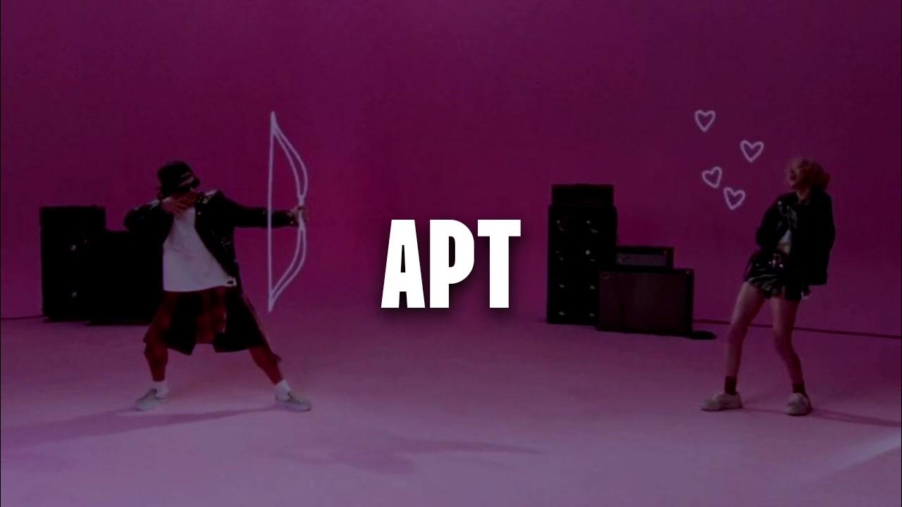 Rosé feat.Bruno Mars APT (speed up + reverb) - YouTube