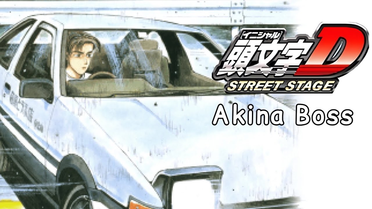 Initial D Street Stage Akina Area Boss (Takumi) - YouTube