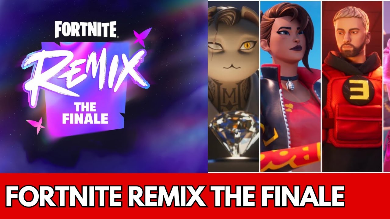 Fortnite Remix | The Finale live event start date and time #youtube ...