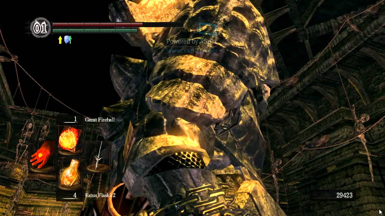 DARK SOULS Catacombs boss - YouTube