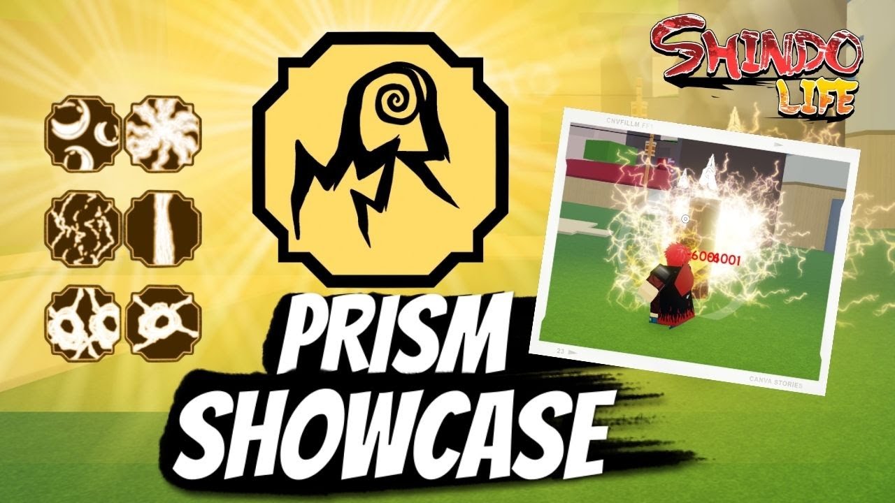Prism Elemento Limitado Full Showcase en Español | Shindo Life - YouTube